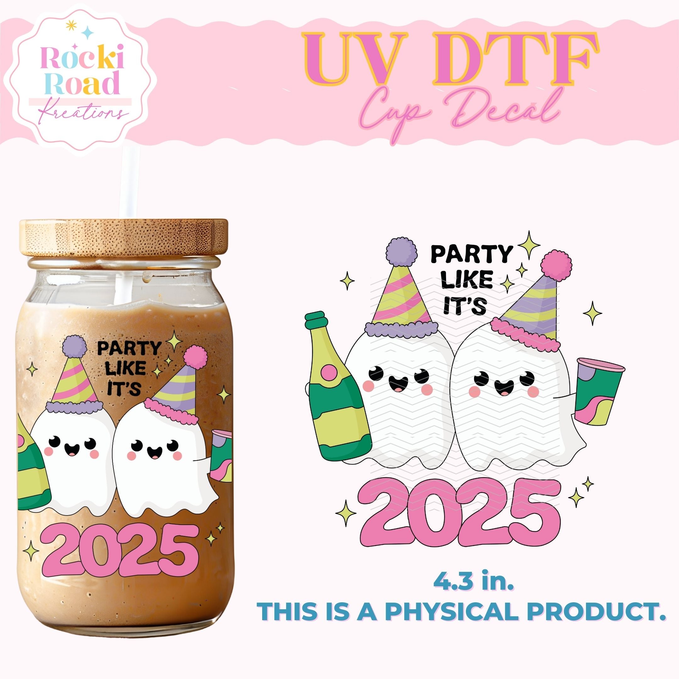 6802 - Party 2025 | Decal | Rocki Road Kreations, LLC.