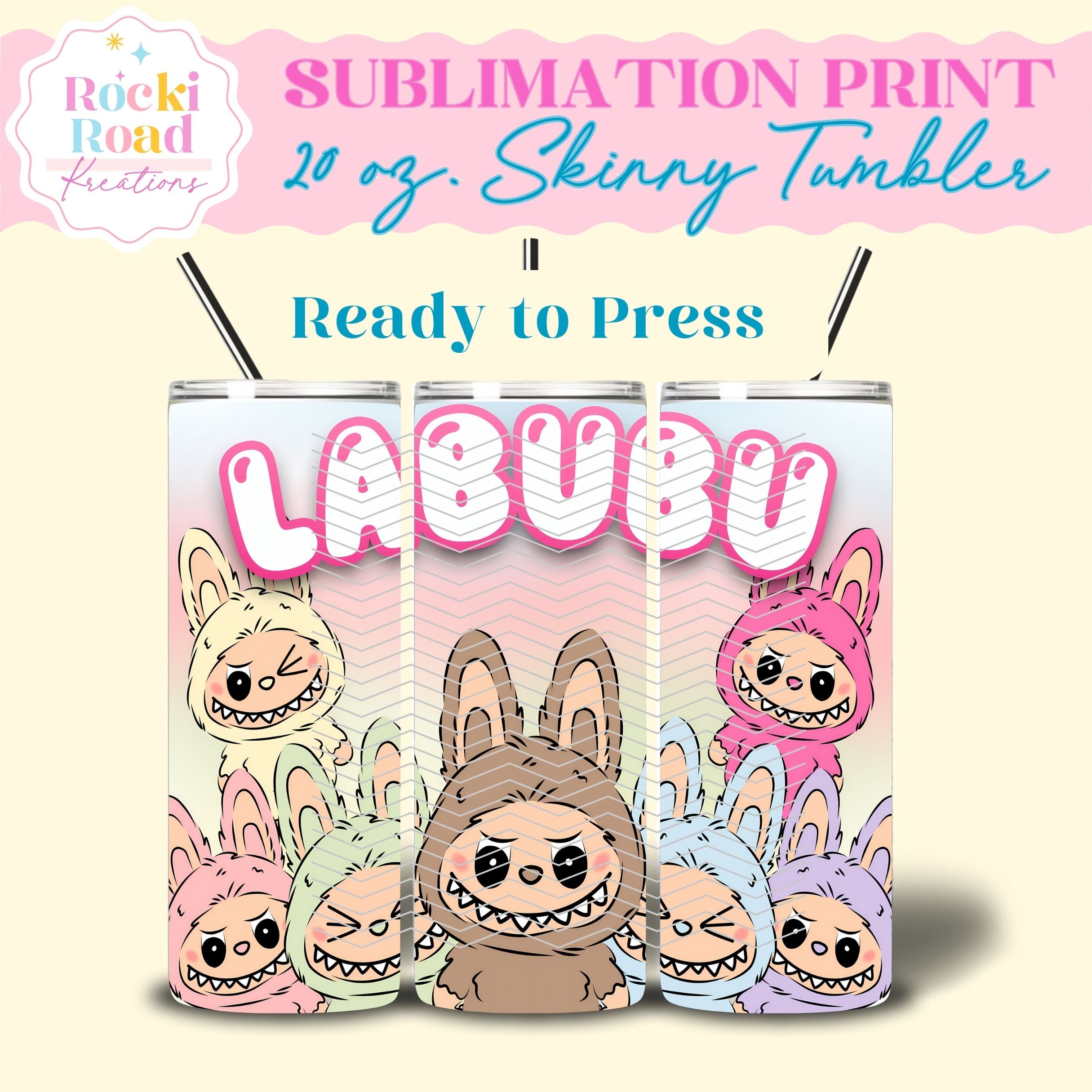 Labubu | Sub Wrap | Rocki Road Kreations, LLC.