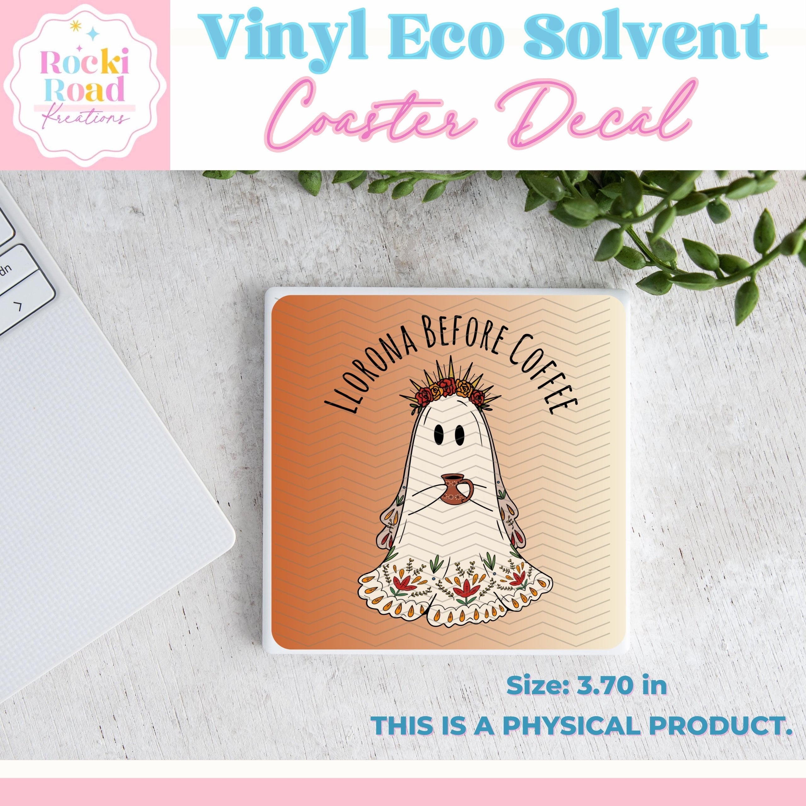011 - Llorona | Coaster Decal | Rocki Road Kreations, LLC.